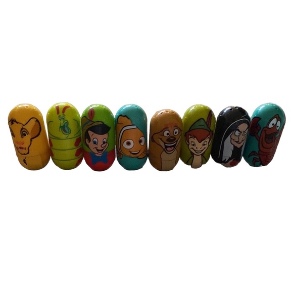 Disney | Toys | Disney Vintage Kelloggs Cereal Wobblers Set Of 8 | Poshmark